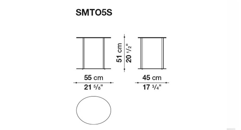 MAXALTO ELIOS SMALL TABLE OUTLET PRICE -35%